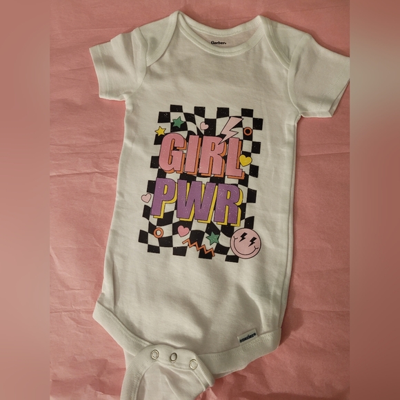 Gerber | One Pieces | Girl Power Baby Onies | Poshmark